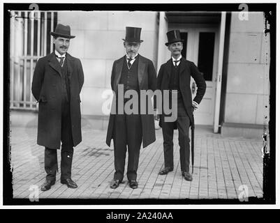 A photograph of Sir George Paish, a British writer on U.S. railroads ...