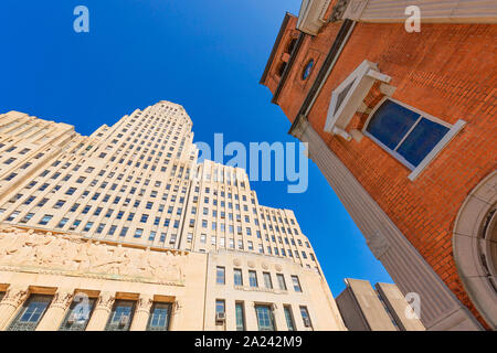 Buffalo City Hall, The 378-foot-tall building is the seat for municipal ...