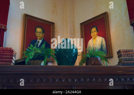 Interior view of the official museum at the House of Sampoerna, a clove ...