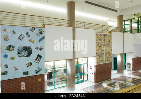 Painting Queens: Festival lobby, Joseph P. Addabbo Federal Building ...