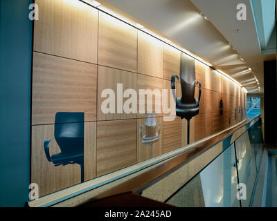 Painting Three Sets of Twelve at interior main lobby of the U.S ...