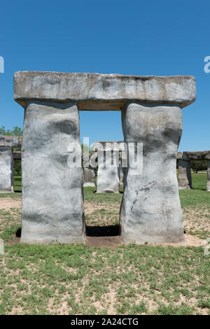 Part of Stonehenge II in the Texas Hill Country Stock Photo - Alamy
