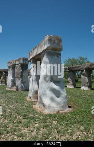 Part of Stonehenge II in the Texas Hill Country Stock Photo - Alamy