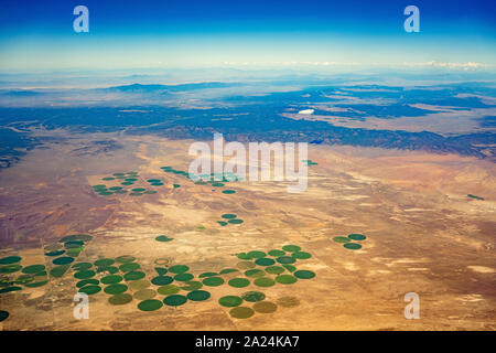 Aerial view of the Beryl Junction at Utah Stock Photo - Alamy