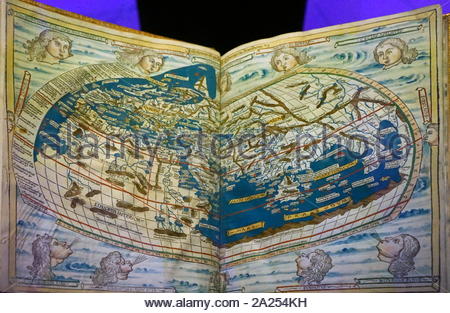 The Ptolemy world map is a map of the world known to Hellenistic ...