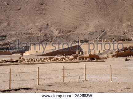Remains of a large New Kingdom temple discovered in the area of Tell ...