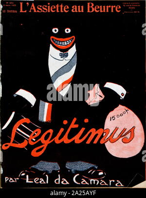 Illustration (1909), depicting the concept of a French Black African ...