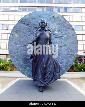 Statue to Mary Jane Seacole, a Jamaican doctress and pioneering ...