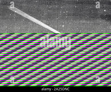Great comet of 1843, illustration Stock Photo - Alamy