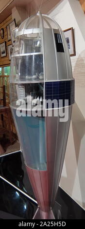 Model of Konstantin Tsiolkovsky's rocket for interplanetary travel ...