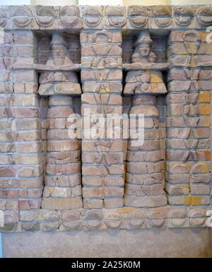 Part the front of the Sumerian, Inanna temple of the Kara Indasch from ...