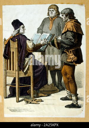 A medieval court jester Stock Photo: 9849610 - Alamy