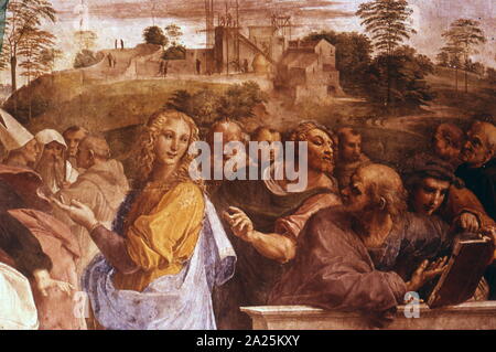 Raphael - Disputation of the Holy Sacrament Stock Photo - Alamy