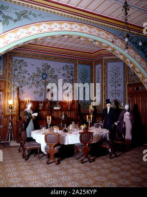 The 19th century room in Chateau de Bligny a Champagne making chateau ...