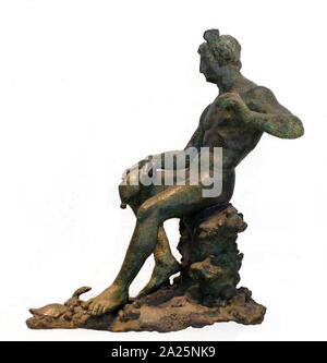 Statue of Mercury, Roman God of shopkeepers, Italian Centre, Glasgow ...