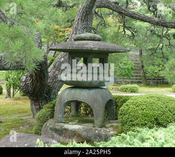 Nijo Castle, Kyoto, Japan. The castle consists of two concentric rings ...