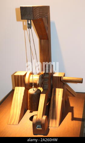 Reconstruction of a SELF-BLOCKING MECHANISM, based upon a drawing by ...