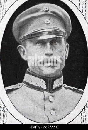 World War One - German General - Wilhelm Groener Stock Photo - Alamy