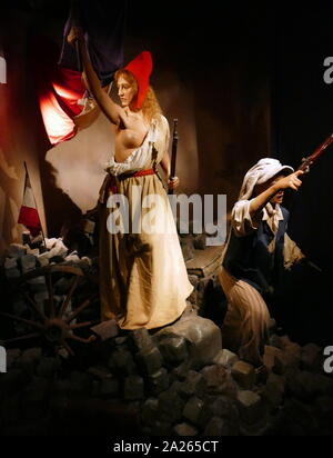 Marianne, national symbol of the French Republic, an allegory of ...