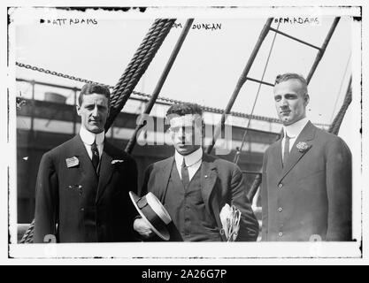 Platt Adams, Jim Duncan, and Ben. Adams, between c1910 and c1915. Shows ...