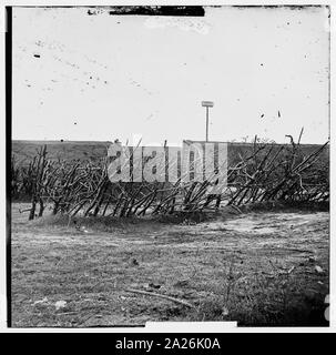 Point of Rocks, Virginia (vicinity). Redoubt 'Zabriskie.' Stock Photo ...