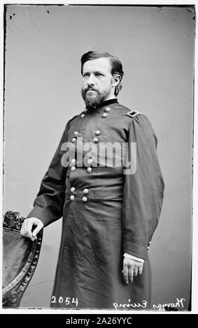 Portrait of Brigadier General Thomas Ewing, Jr., a Federal Army officer ...