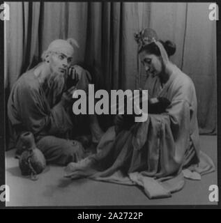 A portrait of Hugh Laing and Muriel Bentley in the theatrical ...