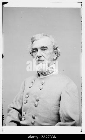 A portrait of General Benjamin Huger, a Confederate officer during the ...