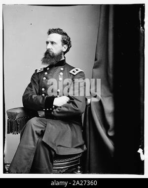 Portrait of Maj. Gen. George Sykes, officer of the Federal Army Stock ...