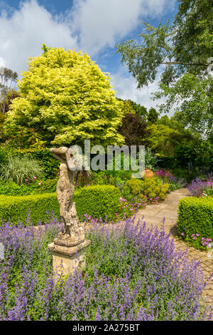 Colourful trees and shrubs at Burrow Farm Gardens, created by Mary ...