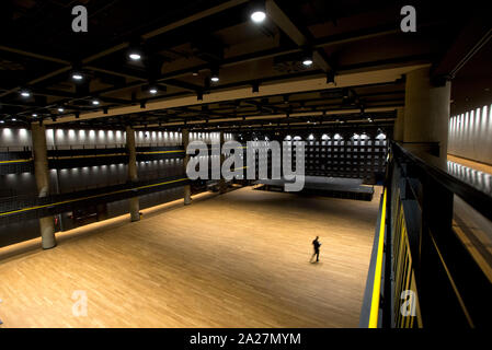 The Forum Karlin multifunctional hall is seen on October 1, 2019, in ...