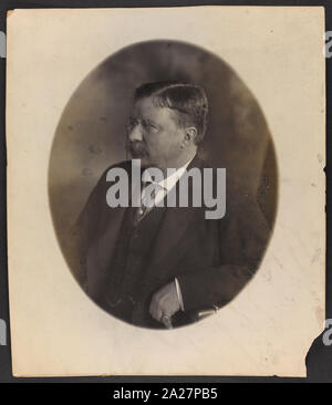 President Theodore Roosevelt, sitting side face Stock Photo - Alamy