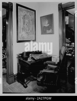 President Warren G. Harding, residence in Marion, Ohio. Small house ...