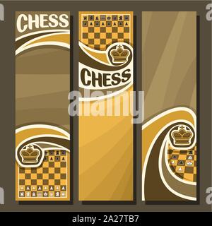 An empty brown and black chess board Stock Vector Image & Art - Alamy