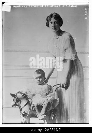 Princess Arthur of Connaught, a British royal figure, is portrayed in a ...