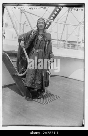 Princess Wah-Letka (American Ind Stock Photo - Alamy