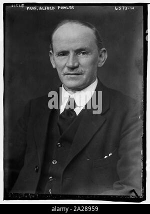 Prof. Alfred Fowler Stock Photo - Alamy