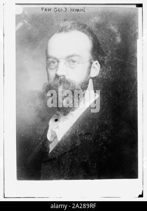 Prof. George D. Herron Stock Photo - Alamy