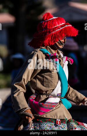Colca valley,waititi dancer,Arequipa,Peru,South America Stock Photo - Alamy