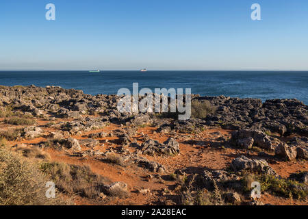 View of Atlantic Ocean in Cascais, Cascais, Portugal Stock Photo - Alamy