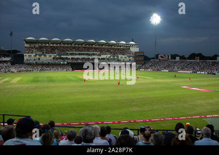 Headingley Cricket Ground. Emerald Stand Stock Photo - Alamy