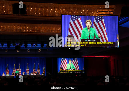 Democratic presidential candidate Sen. Elizabeth Warren, D-Mass ...