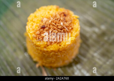 Filipino popular food - Java rice with Garlic Flakes, Philippines Stock ...