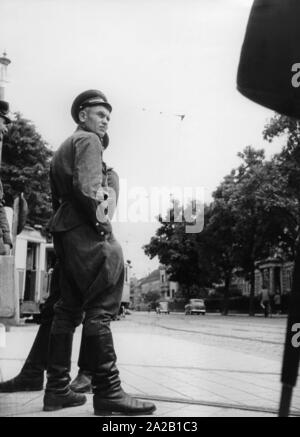 Soviet occupation in Austria from 1945 to 1955. Undated shot, probably ...