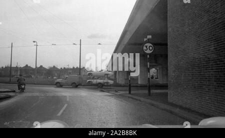 The "Chiswick flyover", an elevated highway section in Chiswick, London ...