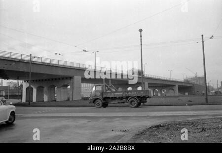 The "Chiswick flyover", an elevated highway section in Chiswick, London ...