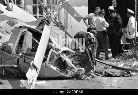 Fatal crash of an ADAC rescue helicopter during a landing approach on ...