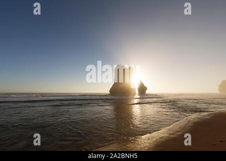 Gog and Magog, two rock stacks close to the Twelve Apostles, a world ...
