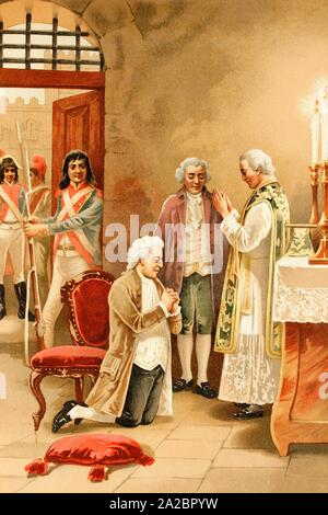 Louis XVI, 1754 – 1793, born Louis-Auguste, aka Louis Capet. King of ...