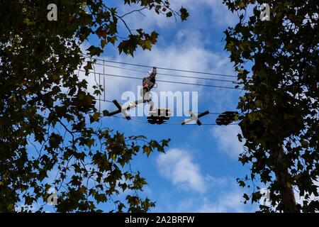 "Go Ape" Outdoor Tree Top Adventure Activity - Adult Adventure Course ...